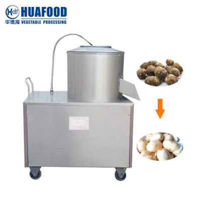 China High Efficiency Vegetable And Fruit Washing Peeling Machine Machine Potato Peeling And Slicing Made In China for sale