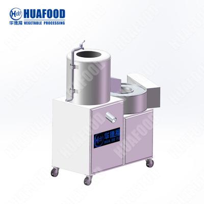 China Industrial Semi Automatic Crispy Potato Chips Production Line Low Cost Potato Sticks Equipment for sale