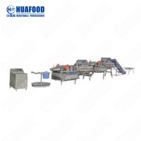 China New Design Cutting Washing Salad Vegetable Production Line With Great Price for sale