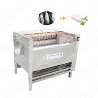 China Hot Sale Industrial Root Vegetables Peeling Machine Root Vegetable Washing Machine With Low Price for sale