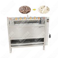 China Fast Delivery Vegetable Dehydrator Machine Food Dehydrator Brush Roller Ginger Washing Machine For Wholesales for sale