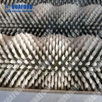 China Plastic Oyster Brush Cleaning Potato Washer Peeler Cutter Machine Made In China for sale