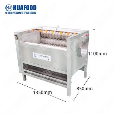 China New Design Garlic Cleaning Breaking Peeling Sorting Machine Fruit Washing Production Line With Great Price for sale