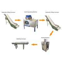 China fully automatic garlic peeling machine garlic peeler processing production line for sale