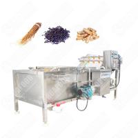 China Sus 304 Stainless Steel Carrot Potato Ginger Washing And Peeling Machine Single for sale