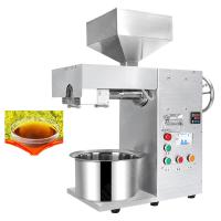 China Automatic Household Mini Oil Press Machine Oil Extract Machine Cold And Hot Oil Press for sale