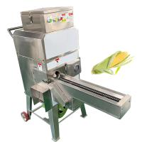 China Small Portable Sweet Corn Thresher Agriculture Machine 500-600KG/H for sale