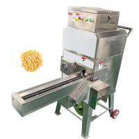 China Electric Chain Fruit Vegetable Processing Equipment Sweet Rice Thresher for sale
