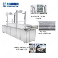 China HDF6000 Output Automatic Fryer Machine 1000KG/H Industrial Continuous Fryer for sale