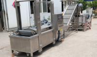 China Industrial French Fries Processing Machine Potato Fries Fryer Machine for sale