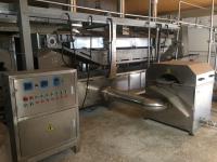 China Industrial Conveyor Belt Deep Fryer Electric Fryer Machine For Potato Chips for sale