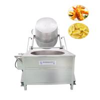 China Small Automatic Fryer Machine Frozen French Fries Potato Chip Processing Line for sale