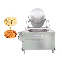 China Small Automatic Fryer Machine Frozen French Fries Potato Chip Processing Line for sale