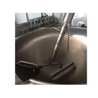 China Automatic Gas He Ating Jacketed Kettle With Mixer Boiler To Cook Beans for sale