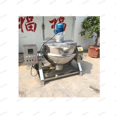 China Boiler Machine Sugar Syrup Jacket Kettle For Tomato Sauce Peanut Butter for sale
