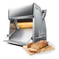 China Commercial Bread Slicer Machine 12mm Thickness Of Bakery Machine/Home Use Toast Slicing Machine for sale