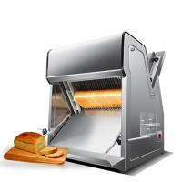 China Commercial Bread Slicer Machine 12mm Thickness Of Bakery Machine/Home Use Toast Slicing Machine for sale