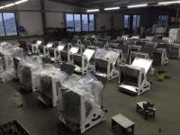China Bread Cutting Manual Machines Sale Hamburger Machine Making Hamburgers Bun Slicers Cake Cutter for sale