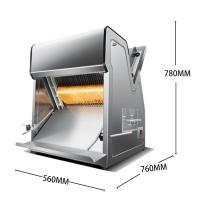 China Stainless Steel Slicing Cutting Hamburger Slicer Machine Automatic Pita Bread Make For Lab Wet And Fine Milling for sale