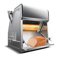 China Industrial Bread Making Machines Toast Bakery Equipment Stainless Steel Bread Slicer for sale