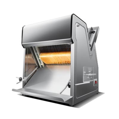 China Bakery Equipment hamburger bread slicer with high speed for Bread Burger Slicer for sale