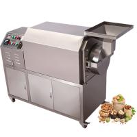 China 50Kg Spice Roast Machine Price Chestnut Peanut Nut Roaster Pine Seed Electric Roaster Machine for sale
