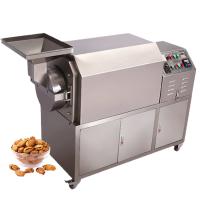 China 50Kg Spice Roast Machine Price Chestnut Peanut Nut Roaster Pine Seed Electric Roaster Machine for sale