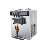 China 3 Flavor Soft Ice Cream Machine Frozen Yogurt Machine 25L/H LCD Display for sale