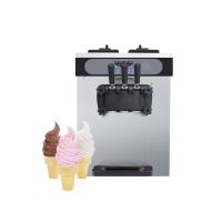 China 3 Flavor Soft Ice Cream Machine Frozen Yogurt Machine 25L/H LCD Display for sale