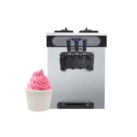 China Tabletop Ice Cream Shop Popular Soft Ice Cream Machine Yogurt Mixer Ice Making Machines With Cone for sale