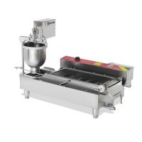 China commercial auto mini mochi maker frying vending filling glazing donut making machine for sale
