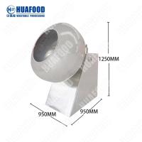 China HDF-800 seasoning seed donut chocolate coating pan machine for sale