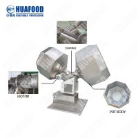 China HDBJ-2 capacity 1000kg/h automatic snack seasoning mixer for sale