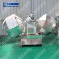 China HDBJ-2 capacity 1000kg/h automatic snack seasoning mixer for sale