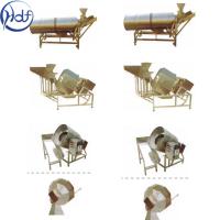 China Mixer Chocolate Coating Machine Mesh Belt Factory Direct Stainless Steel Octagonal Seasoning Machine Snack Puffed Food Seasoning for sale