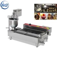 China Industrial manual donut machine automatic mini donut machine / fryer jam donut machine for sale