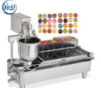 China Industrial manual donut machine automatic mini donut machine / fryer jam donut machine for sale