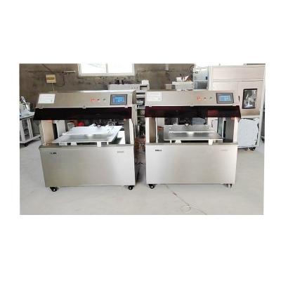 China Cast Iron Praline Stick Mozzarella Cheese Block Cocoa Oat Milk Almonds Chocolate Bar Cutting Making Machine Candy Cutter Machine for sale