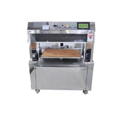 China Industrial Double Arm Romi Mozzarella Cheese Sticks Almond Chocolate Cube Making Cut Candy Cake Block Guitar Cutter Machine for sale