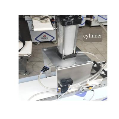 China Automatic Dough Sheet Crust Shape Presser 2021 Roti Bread Pizza Dough Ball Base Form Press Make Machine for sale