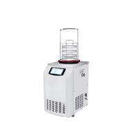 China lab home vacuum freeze drying equipment desktop food lyophilizer manufacturer for sale