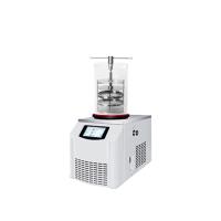 China lab home vacuum freeze drying equipment desktop food lyophilizer manufacturer for sale