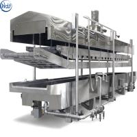 China High quality Double pasteurized cooling air drying production line for sale