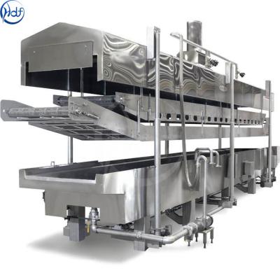 China High quality Double pasteurized cooling air drying production line for sale