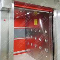 China low price air shower with rolling door for clean room for sale
