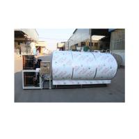 China Stainless steel 100-10000l direct cooling milk storage tank SUS304 milk receiving tank cooler silo tanks cheap price for sale for sale