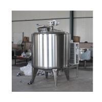 China holding 200l price vertical bulk milk chiller 2000l with agitation trailers milk cooling tank for sale
