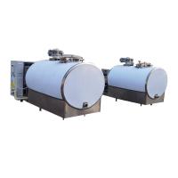 China SUS 304 stainless steel vertical milk cooling tanks for sale