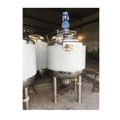 China Sus304 500L 1000L Jacketed Electric Heating Stirring Machine Mixer 200 Liters 2000L 3000L 4000L for sale