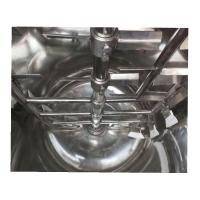 China Sus304 500L 1000L Jacketed Electric Heating Stirring Machine Mixer 200 Liters 2000L 3000L 4000L for sale